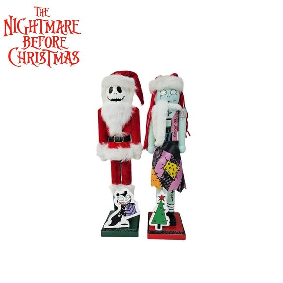 Disney | Holiday | Jack And Sally Skellington Nutcracker Figure Set 1 ...